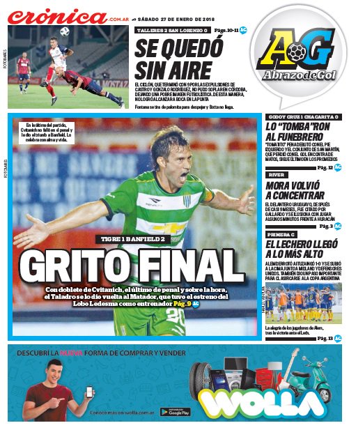 Diario Crónica On Twitter Abrazodegol Gritofinal Con Doblete De