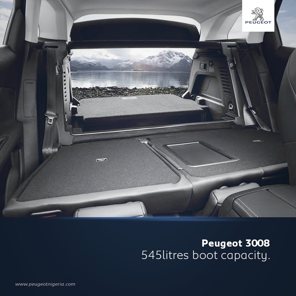Peugeot 3008 Boot