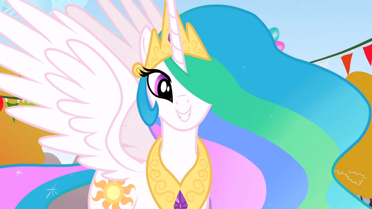 Princess Celestia Smiling