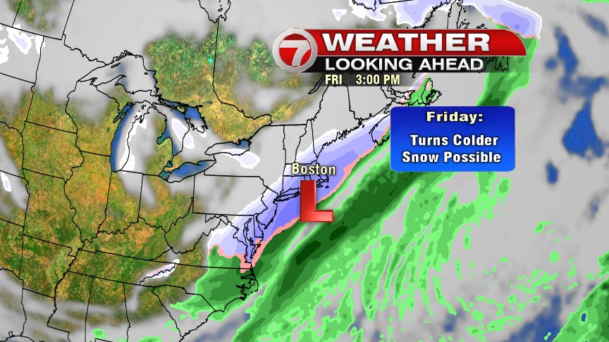 Mild Weekend Wraps Up… Couple Snow Chances Ahead - Boston News, Weather ...