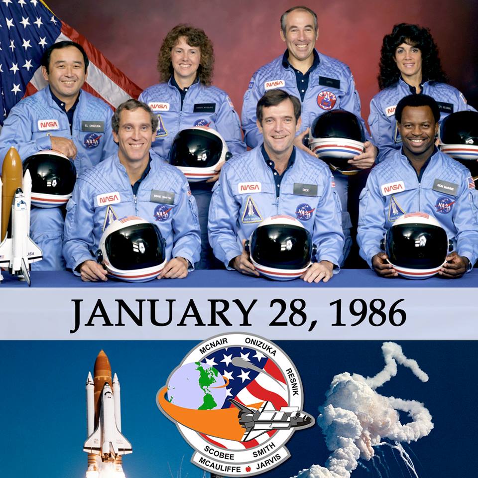 Challenger Seven Astronauts Killed In