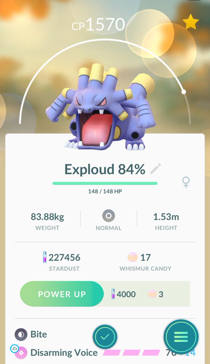 Whismur Evolusjonskart