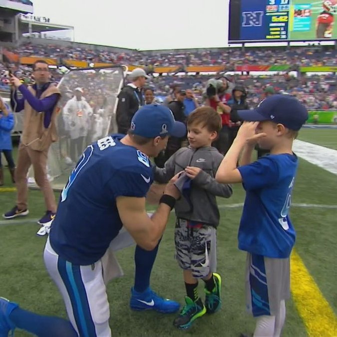 Drew Brees' Boys Cutting Up and Having Fun at the Pro Bowl | Lipstick Alley
