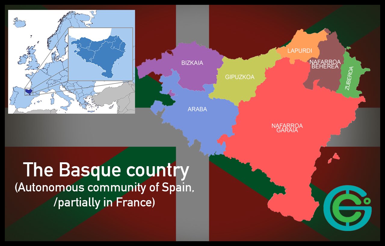 Basque People Map