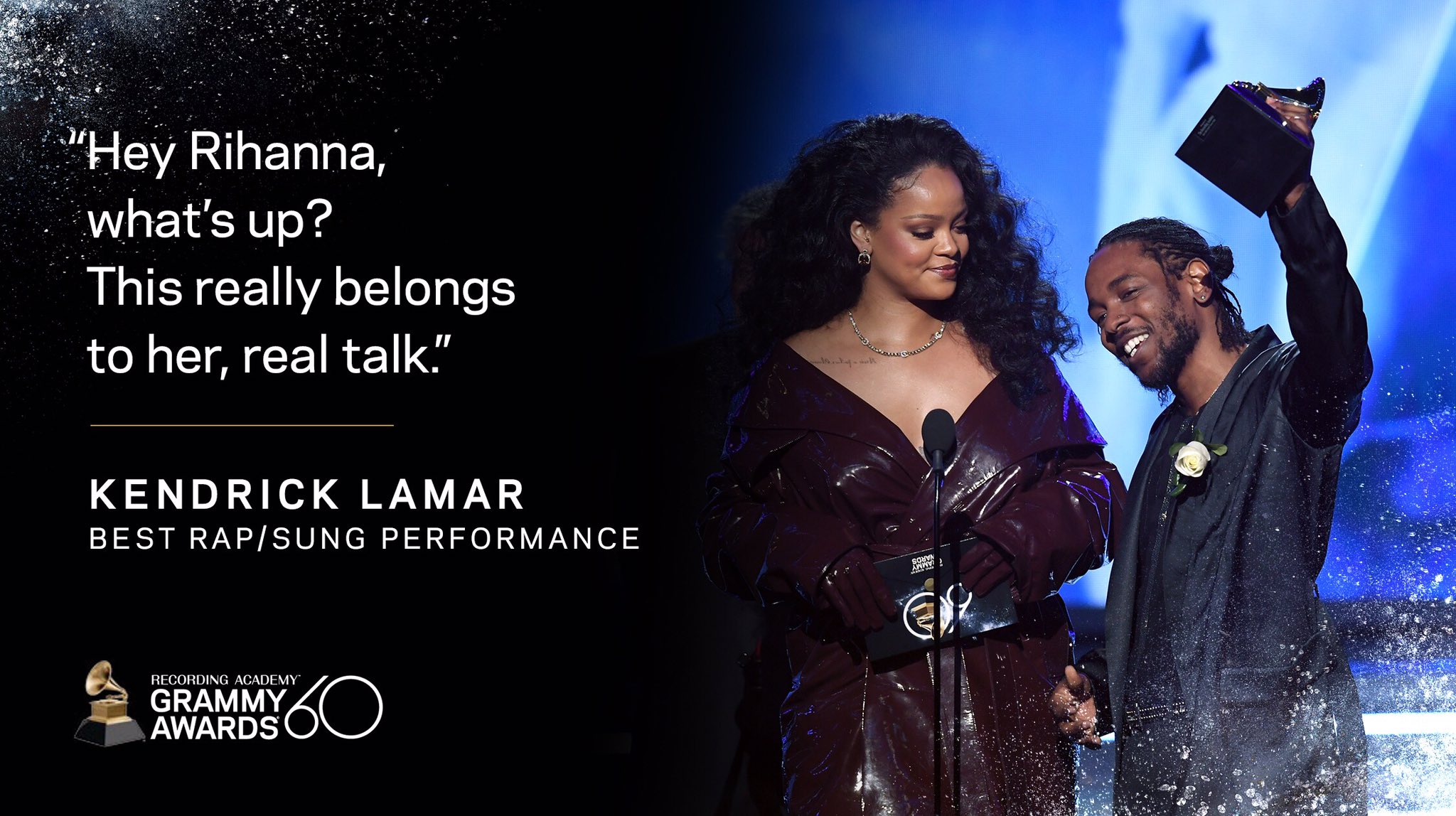 Kendrick Lamar And Rihanna