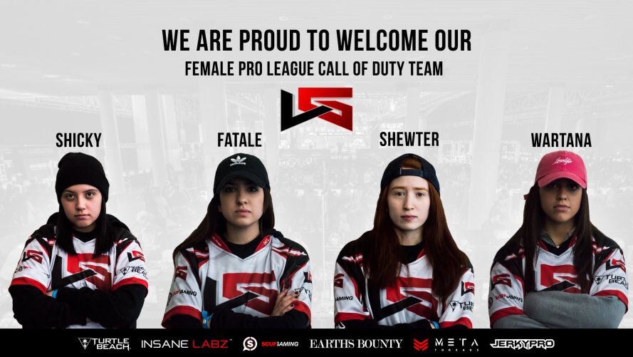 Are there females in Pro Cod? : r/CoDCompetitive