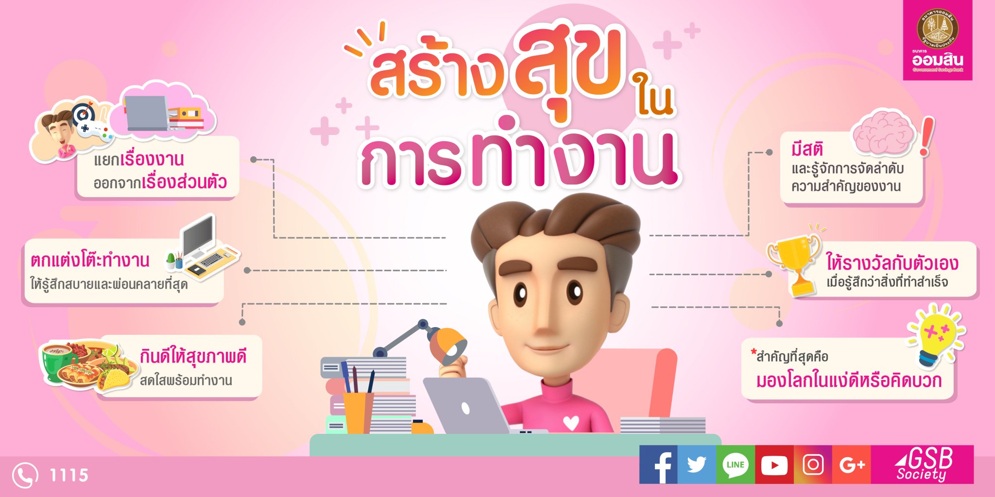 Gsb Society On Twitter เช้าแรกของวันทำงาน มาสร้างความสุขในการทำงานกัน