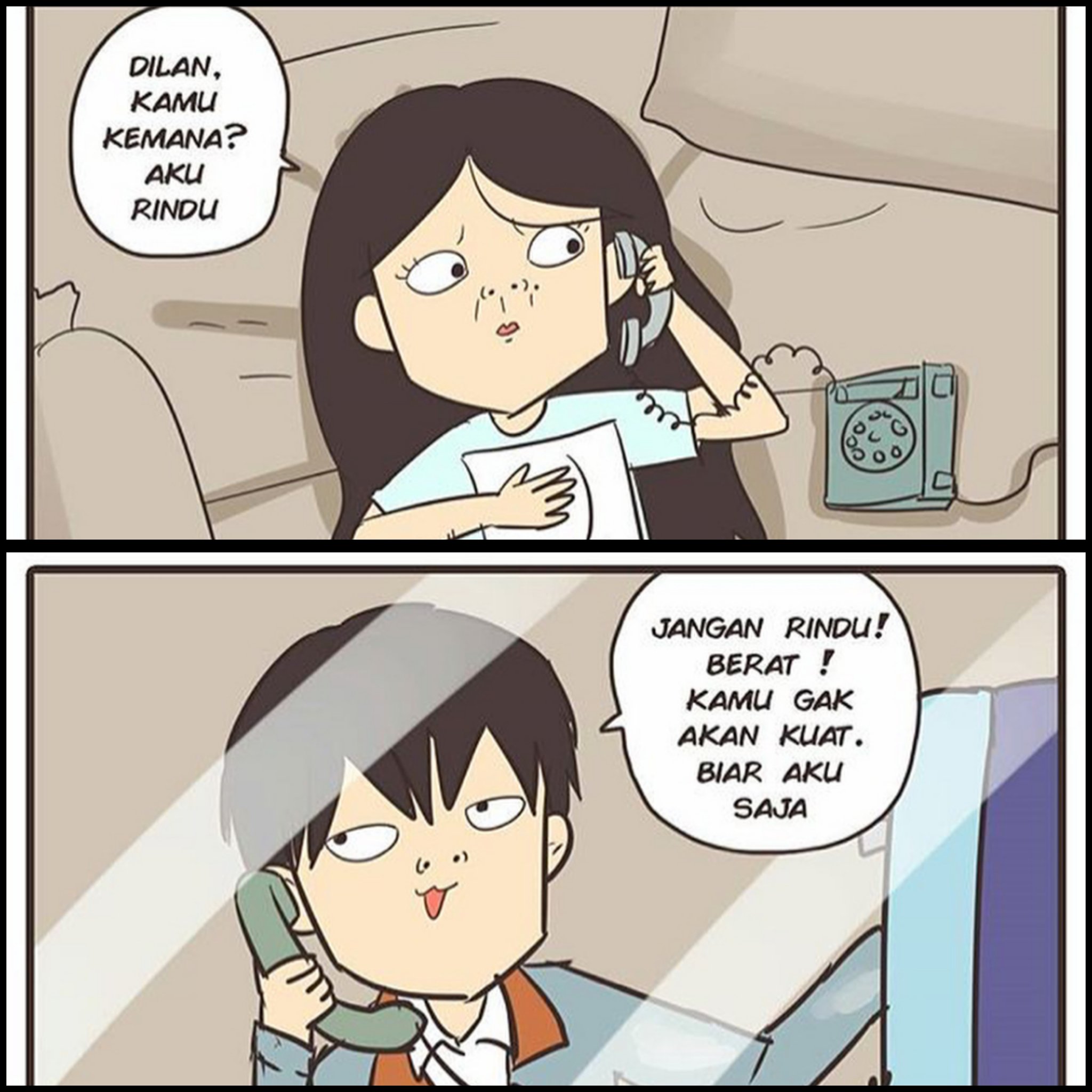 Memes Rindu Berat