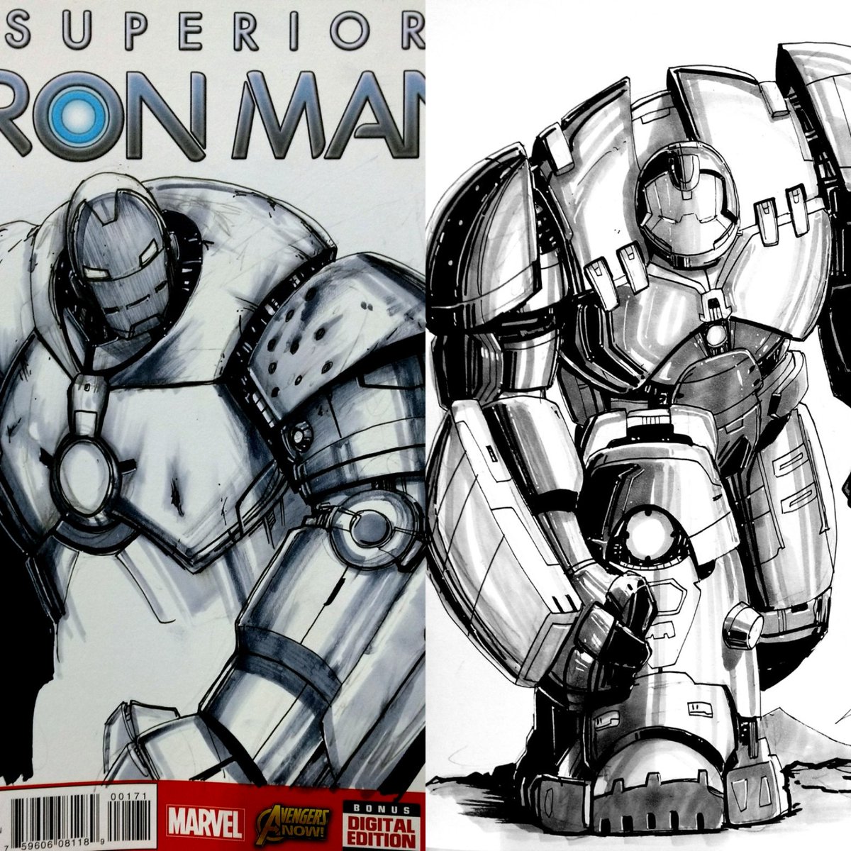 Hulkbuster Vs Iron Monger