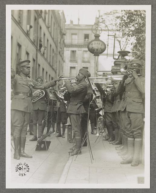 World War I: American Jazz Delights the World WW1 Photo: James Reese ...
