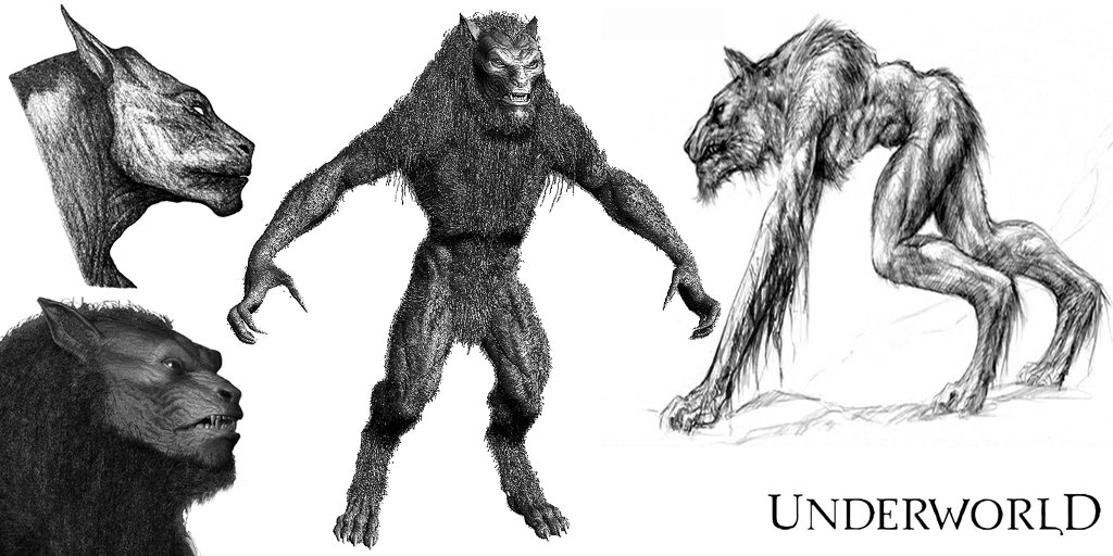 Underworld Werewolf Concept Art