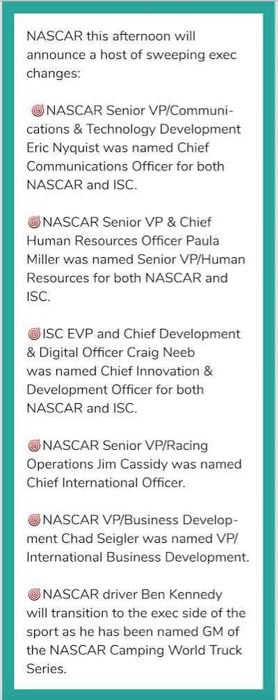 NASCAR to announce exec changes including Ben Kennedy named Truck ...