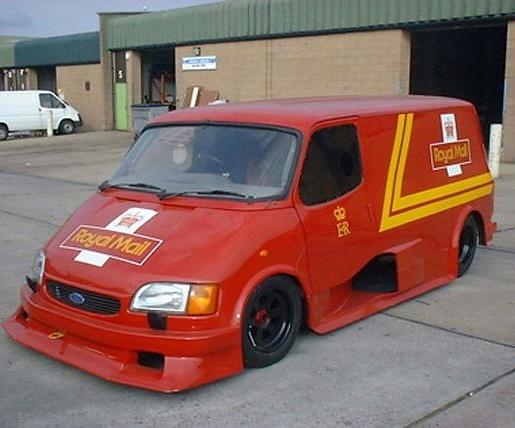 Lowered Ford Van