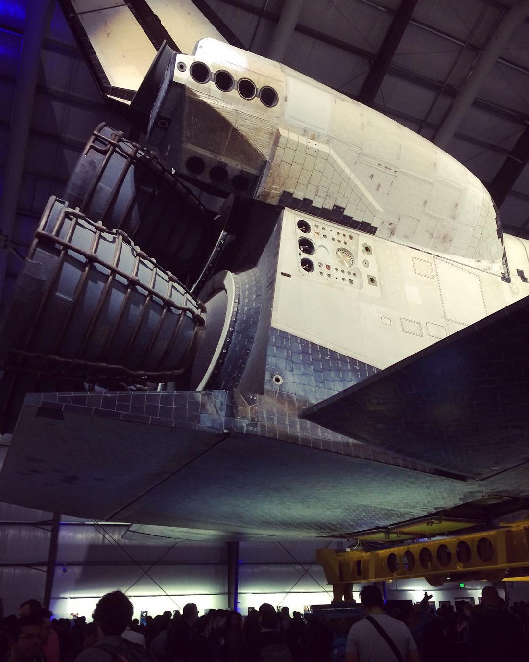 Endeavour Space Shuttle Thrusters