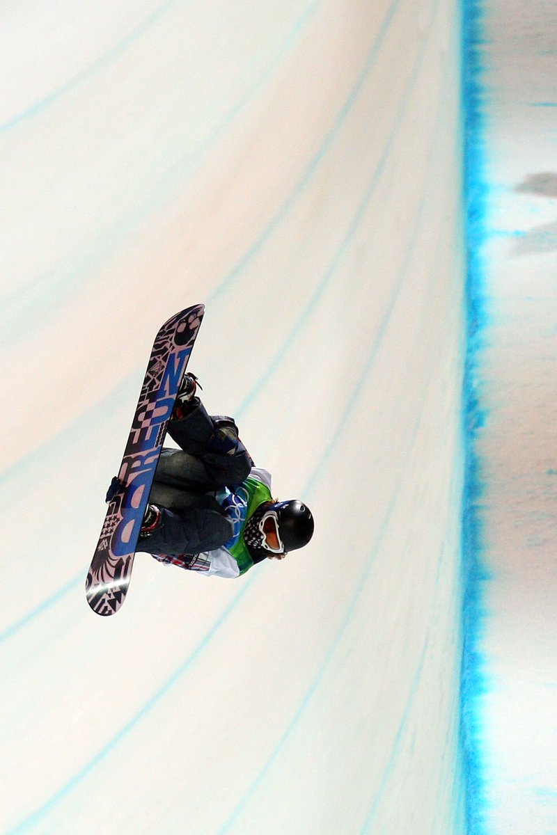 Shaun White became the first snowboarder in Olympic history to win ...