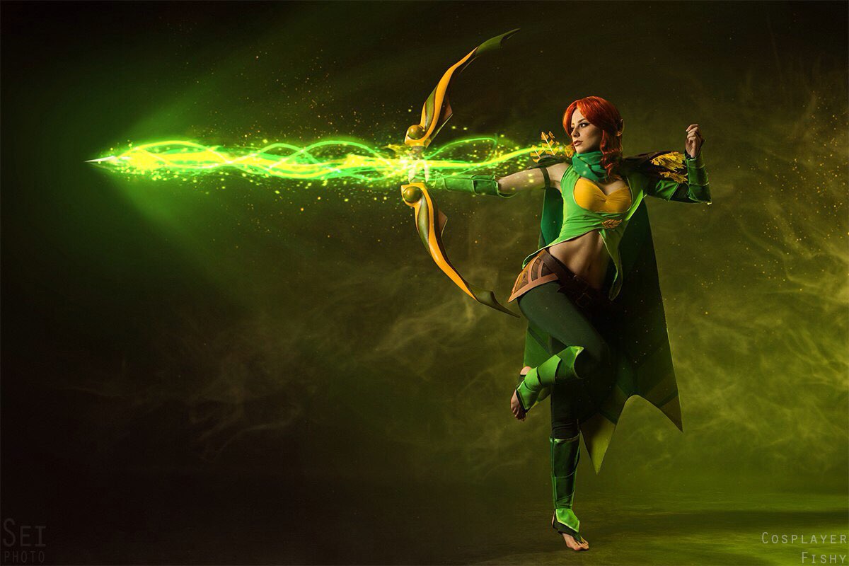 Dota 2 Windrunner Cosplay