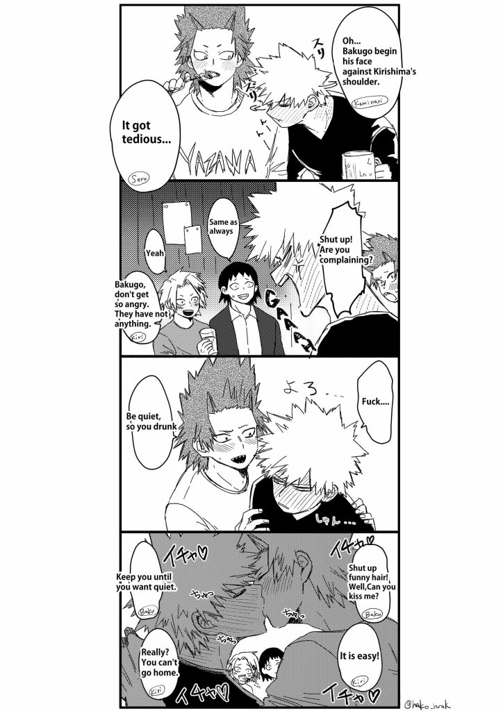 「@katloid I tried translating. My Engrish」|ハコの漫画