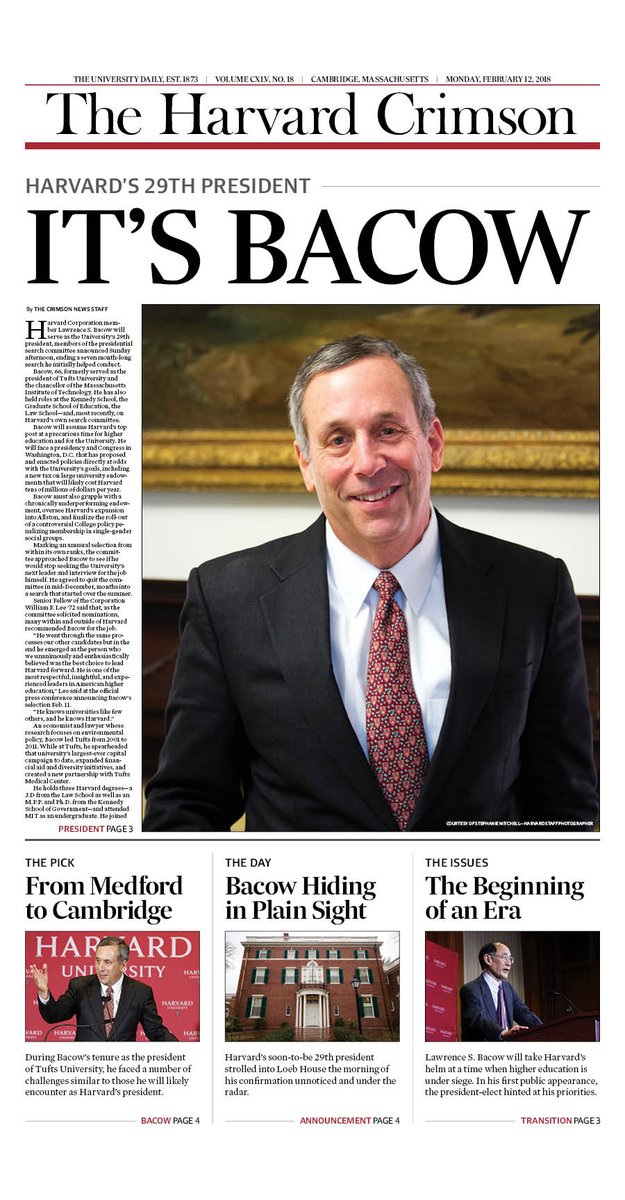 Harvard Crimson Newspaper