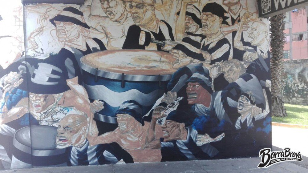 Mural Comando SVR - Alianza Lima