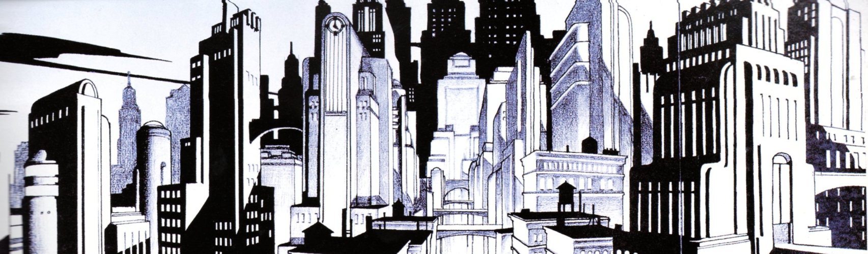 Gotham City Comic Background