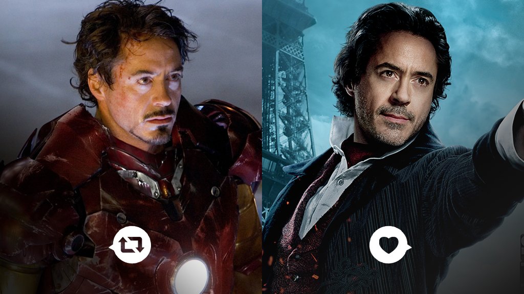 Tony Stark y Sherlock Holmes, dos grandes personajes de Robert Downey ...