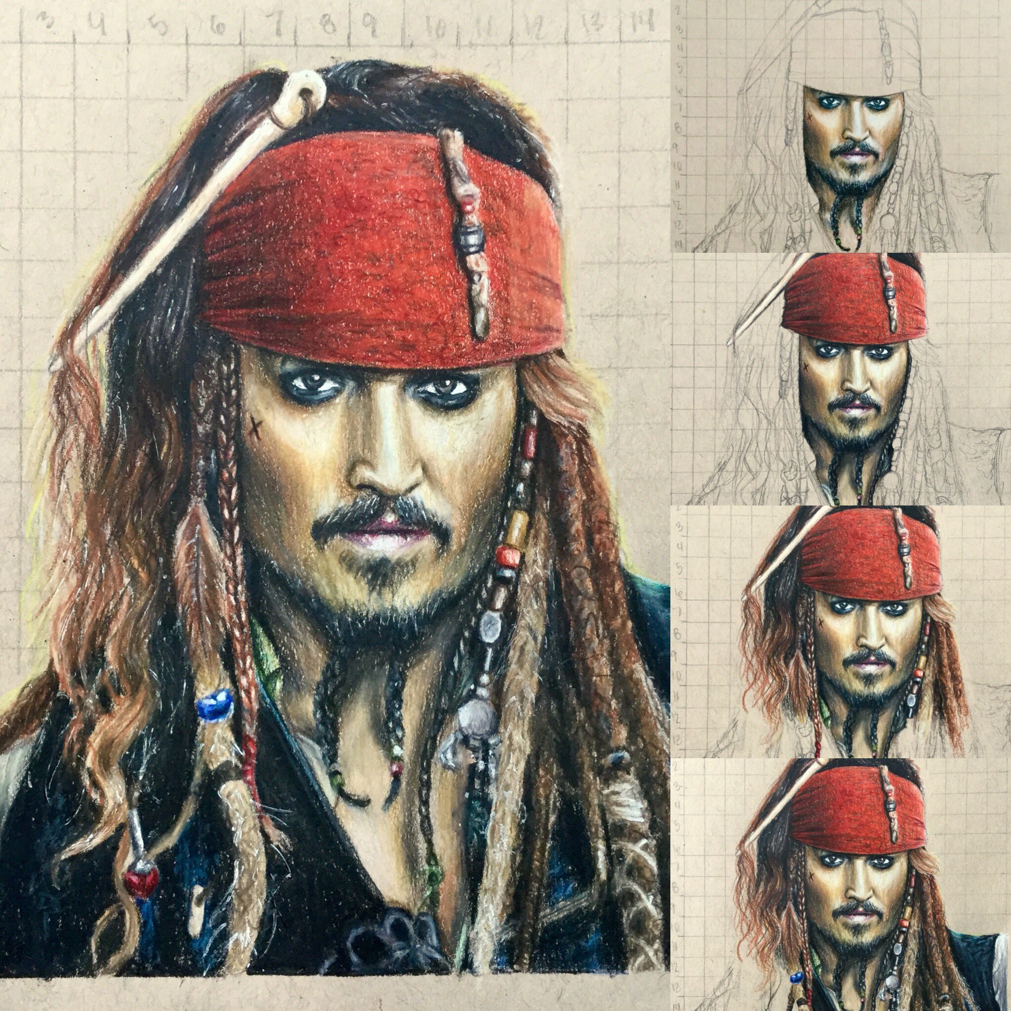 Jack Sparrow Drawing