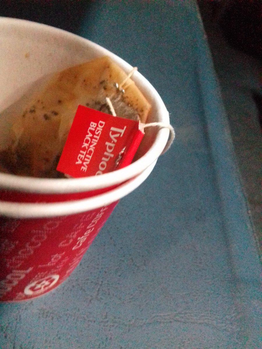 Rail vendor still using staple pin tea bag | PesPro