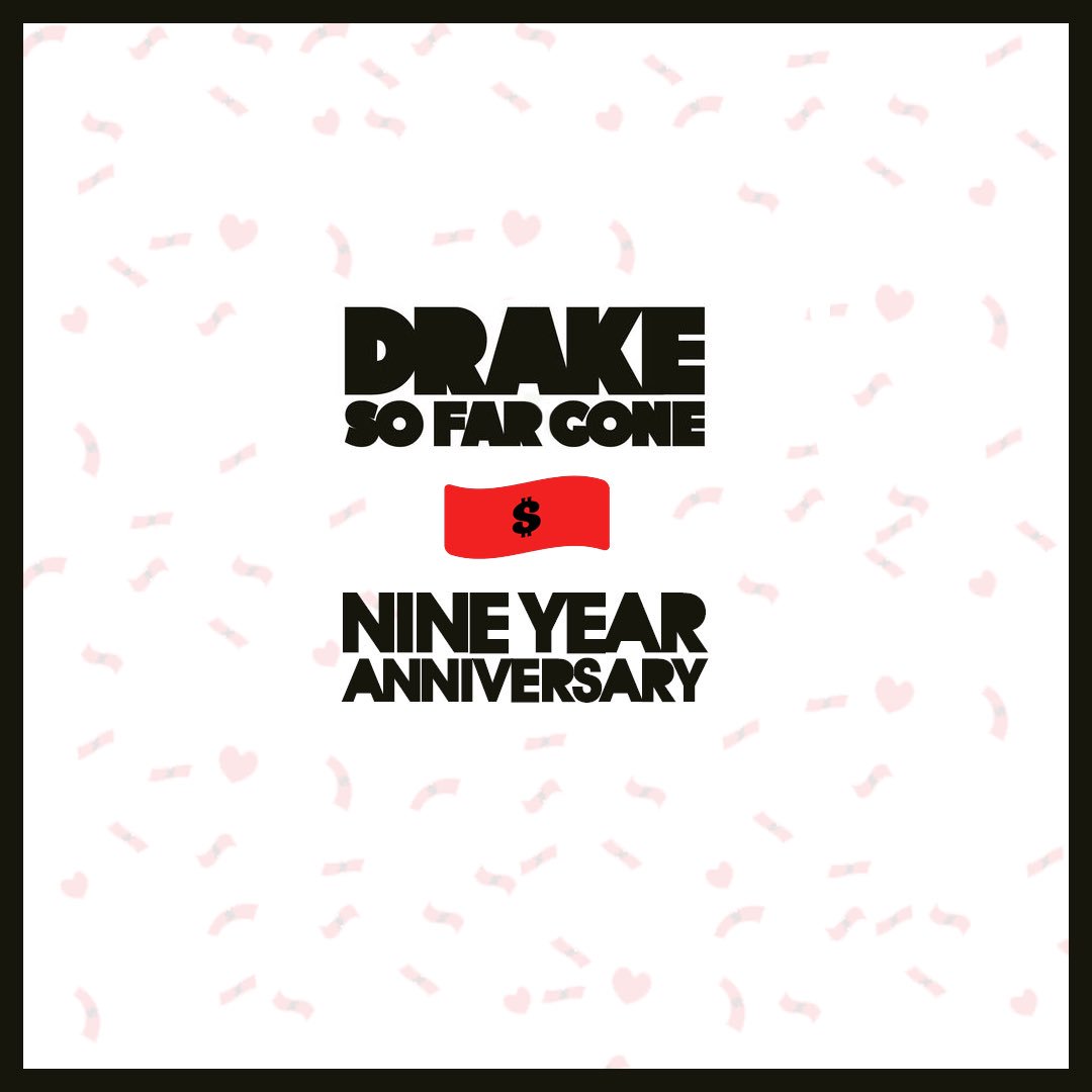 Drake So Far Gone Album Cover