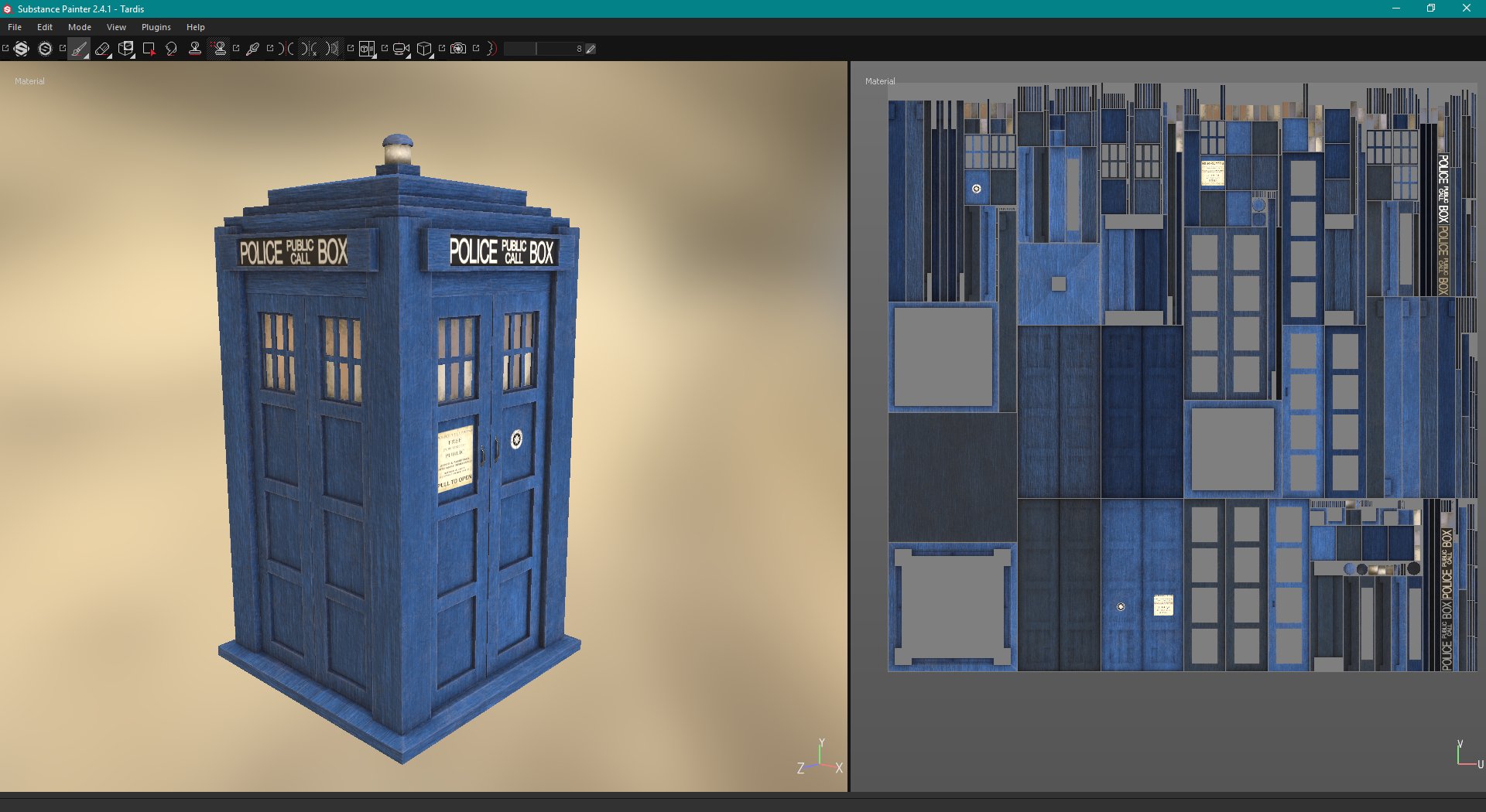 Tardis Texture