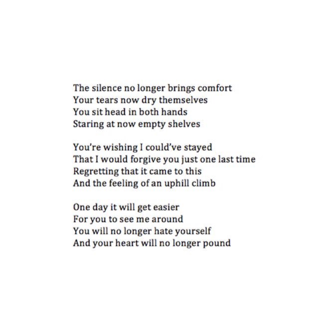 Poems About Breaking Up