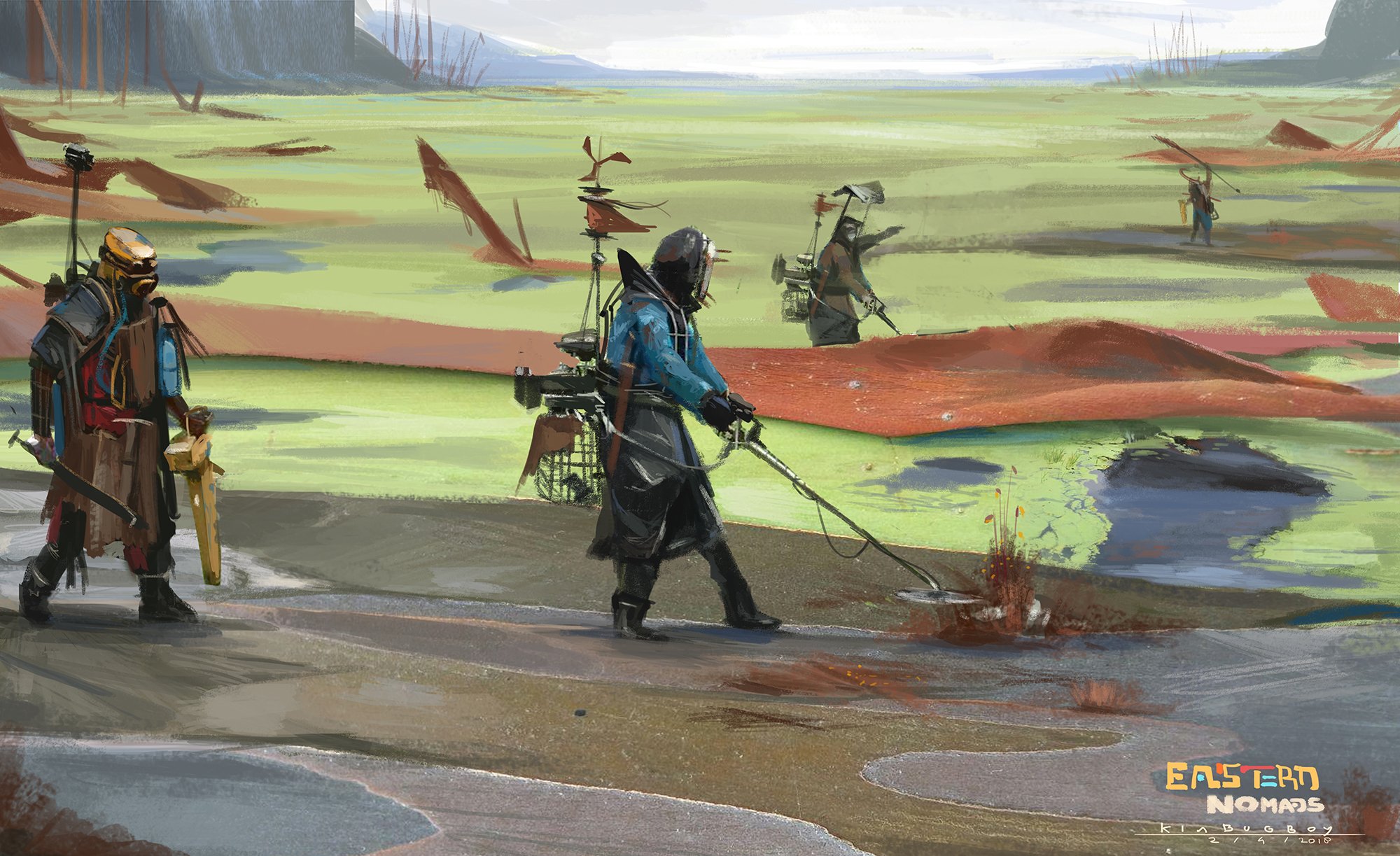 Nomad Concept Art New AVENGERS: INFINITY WAR Unused Concept Art