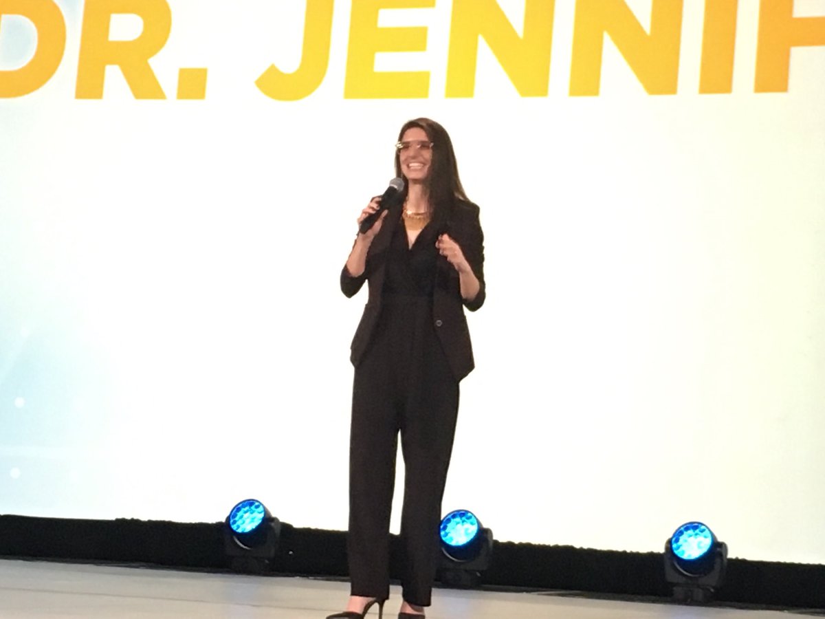 The Innovation Award for Brand Ambassador goes to Dr. Jennifer Lyerly ...