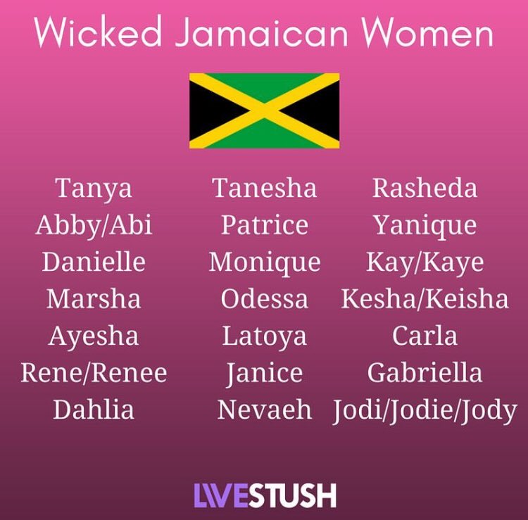 Jamaican Girl Names And Meanings