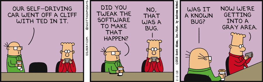 Software Bug Dilbert