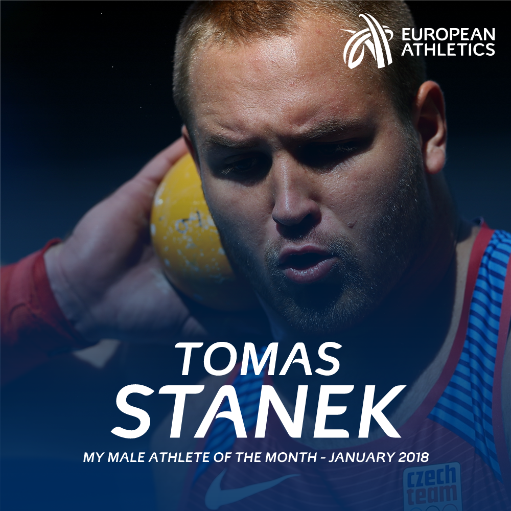 European Athletics on Twitter: "RT to vote for Tomas Stanek as your #athleteofthemonth for ...