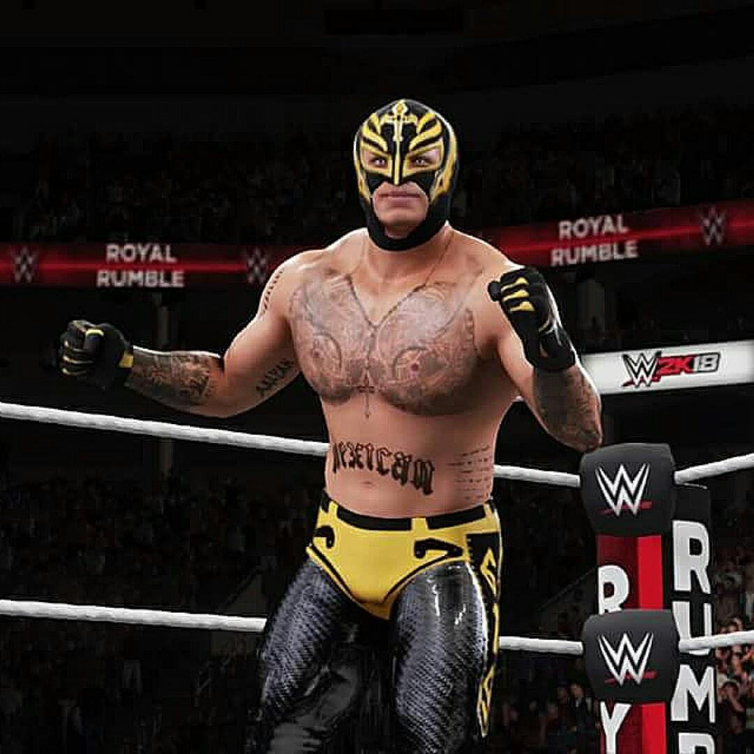 Rey Mysterio Chest Tattoo