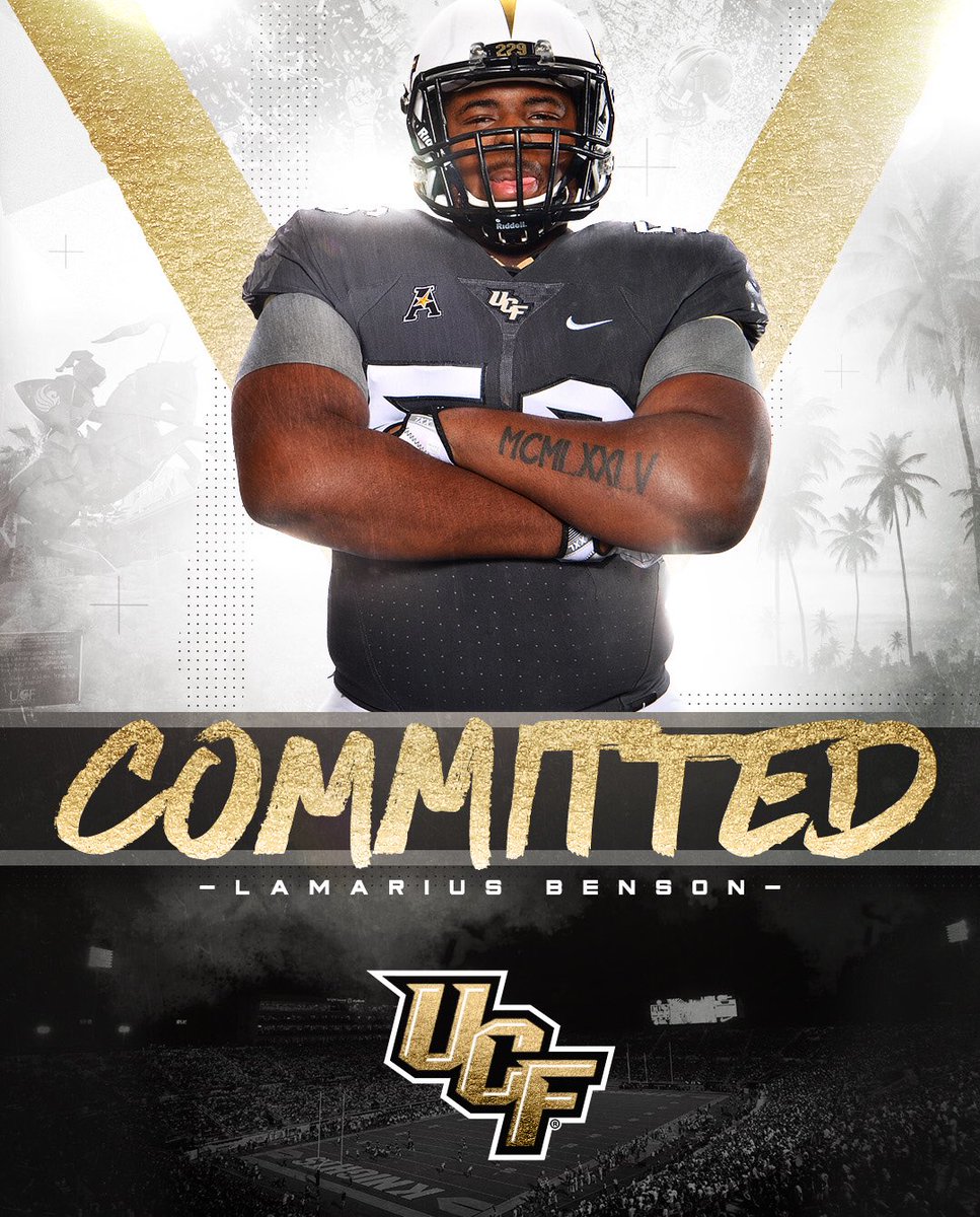 2018 3* OG Lamarius Benson Commits to UCF : r/CFB