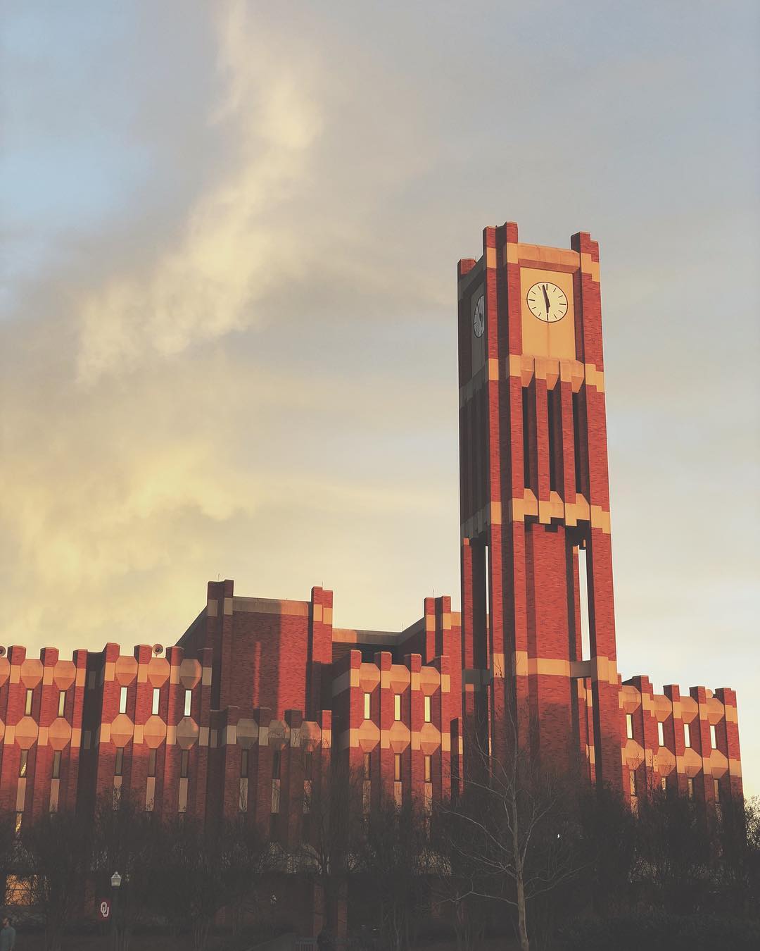 University Of Oklahoma Clock Tower
