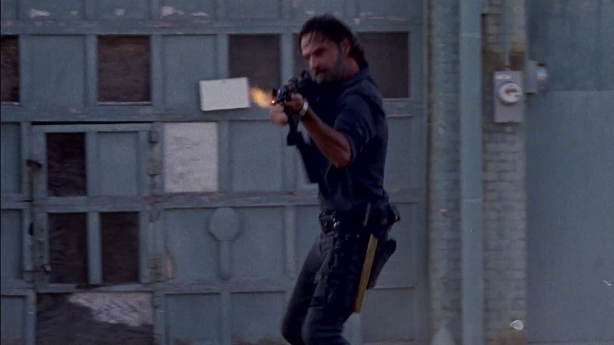 Rick fighting rick the walking dead - neryhero