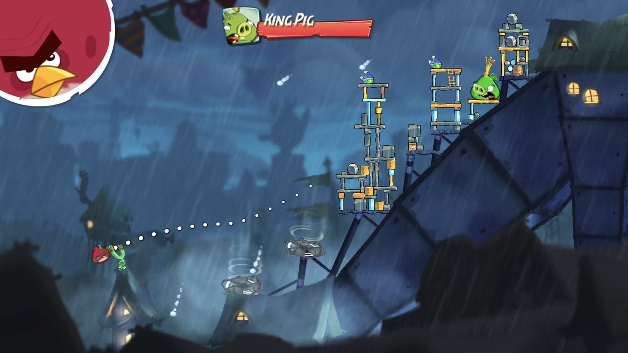 Angry Birds King Pig Level