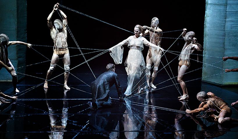 designboom on Twitter: "hubble space imagery is the backdrop for this celestial show, opening at ...