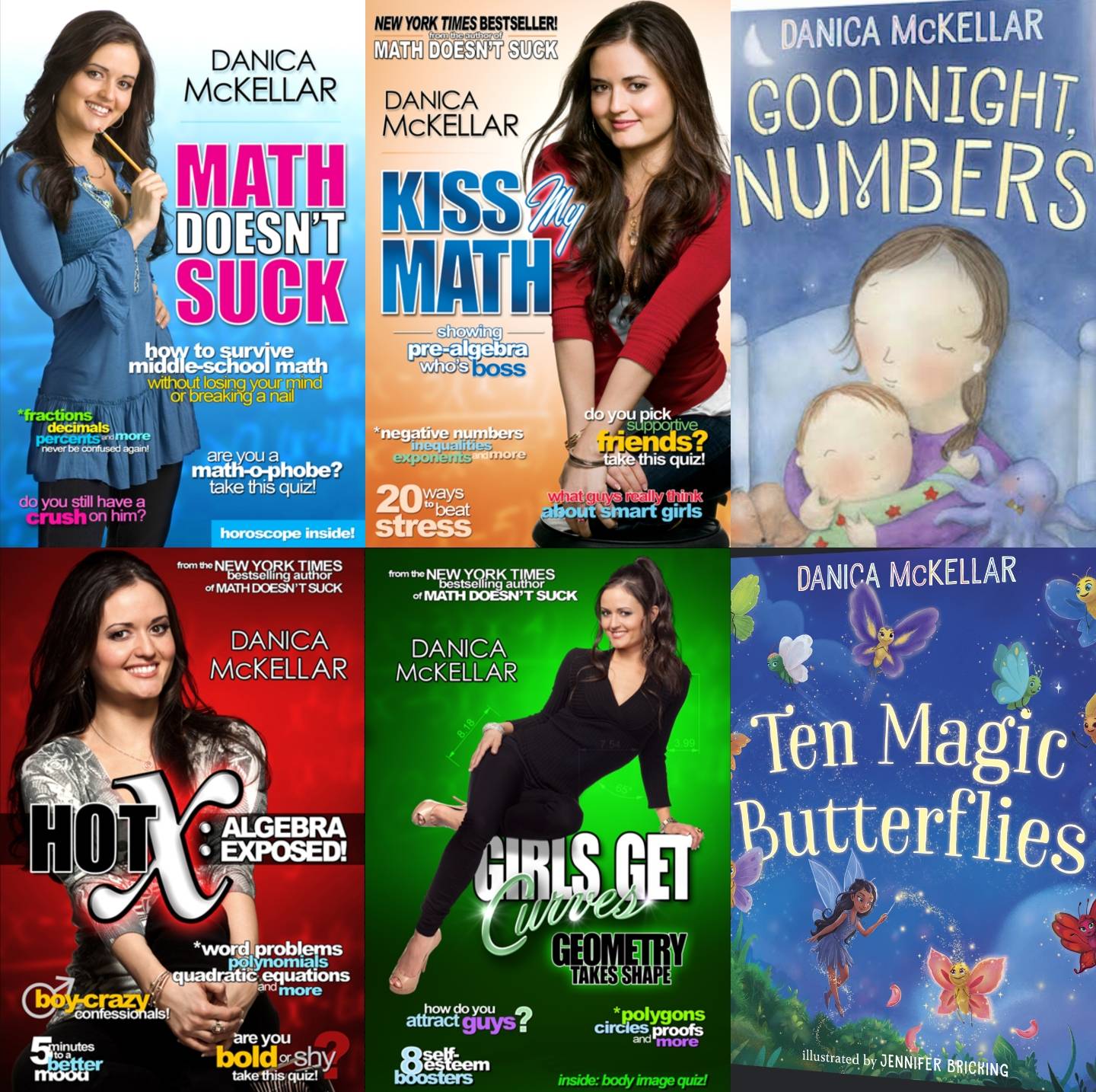 Danica Mckellar Math Kiss My Math By Danica Mckellar Fun Math Book