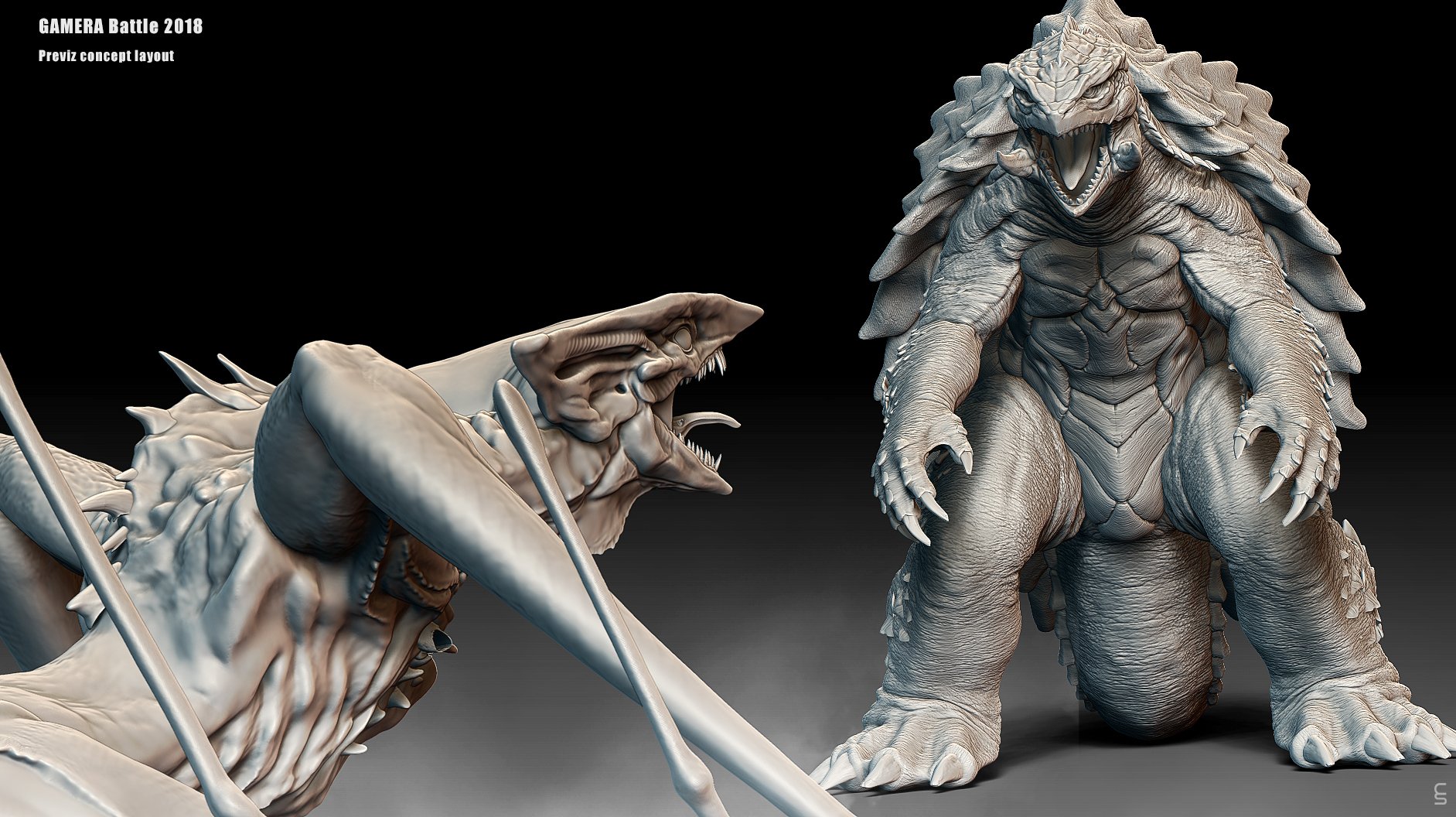 Gamera 2022 Concept Art