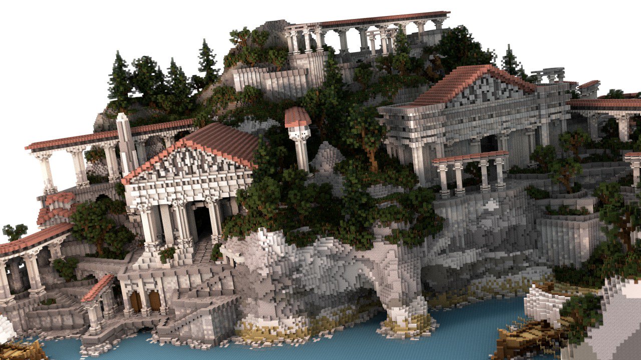 Ancient Greek Houses Minecraft