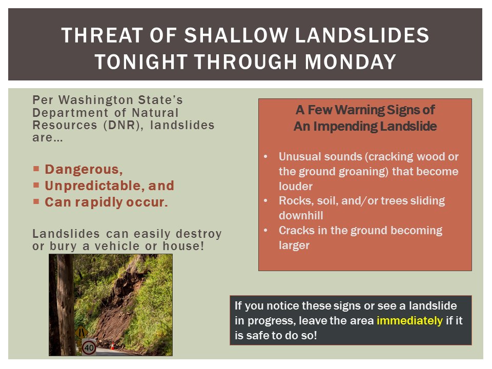 Shallow Landslide