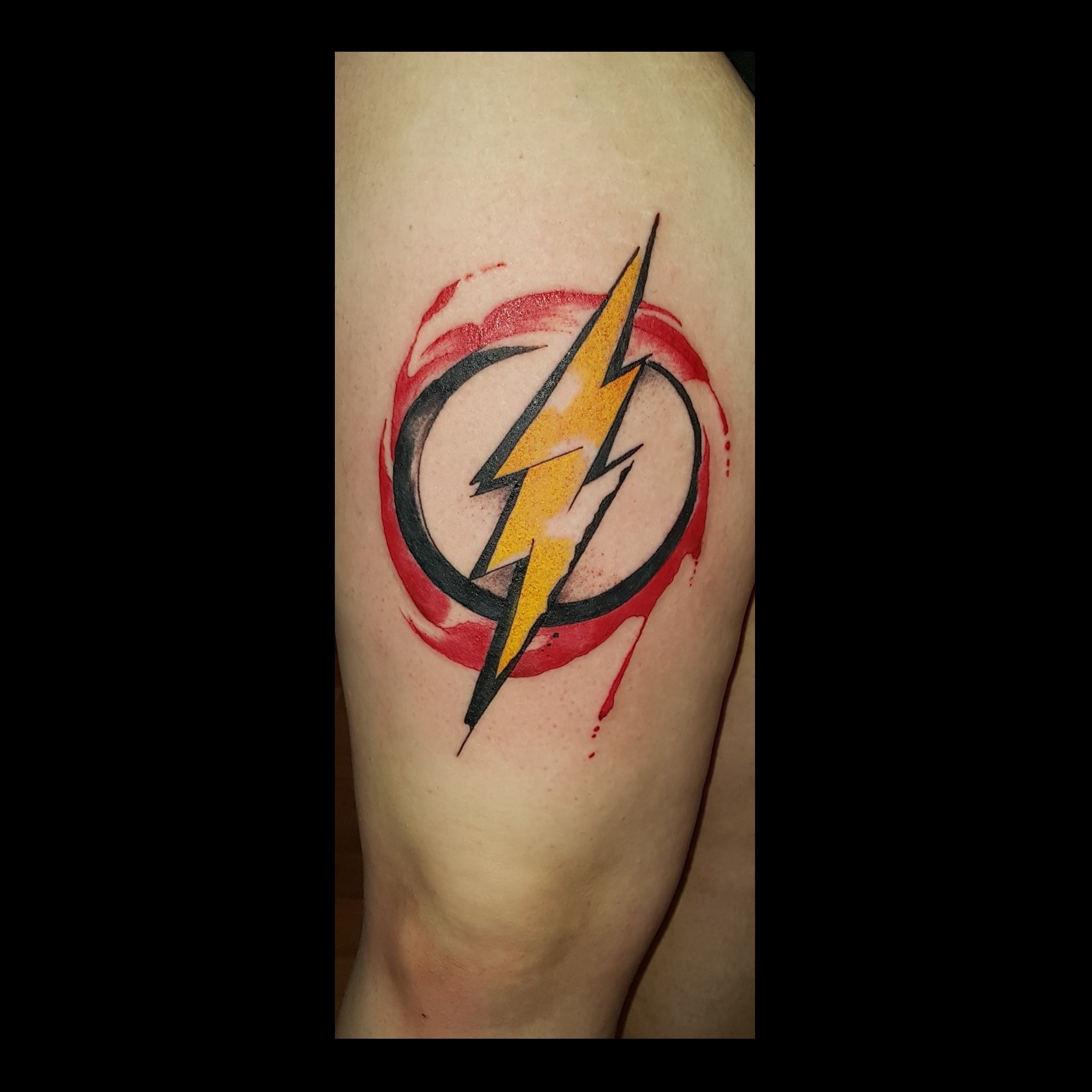 Flash logo tattoo - Bronctattooaus.com