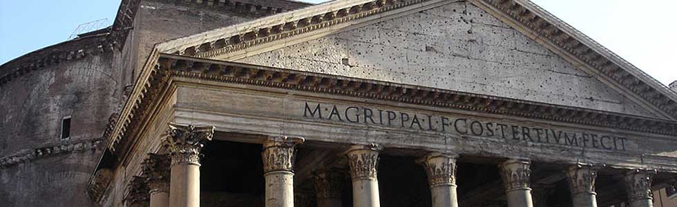 What Is The Inscription On The Pantheon