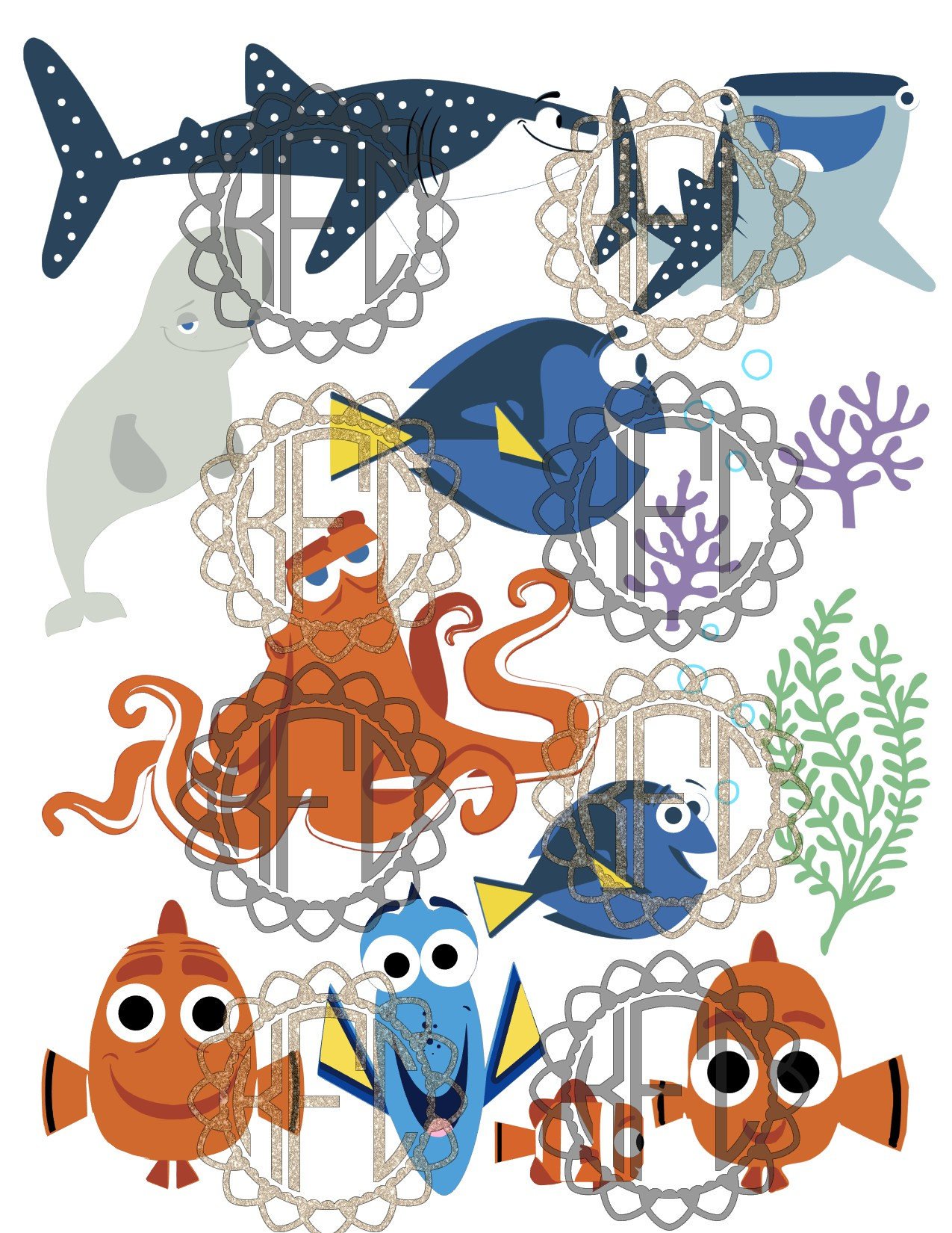 Finding Nemo Silhouette