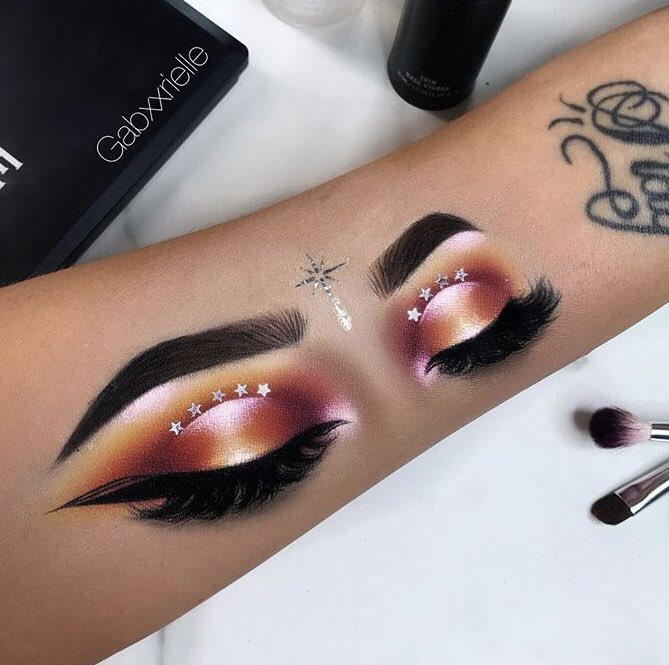 Makeup Eye Drawing On Arm | Makeupview.co