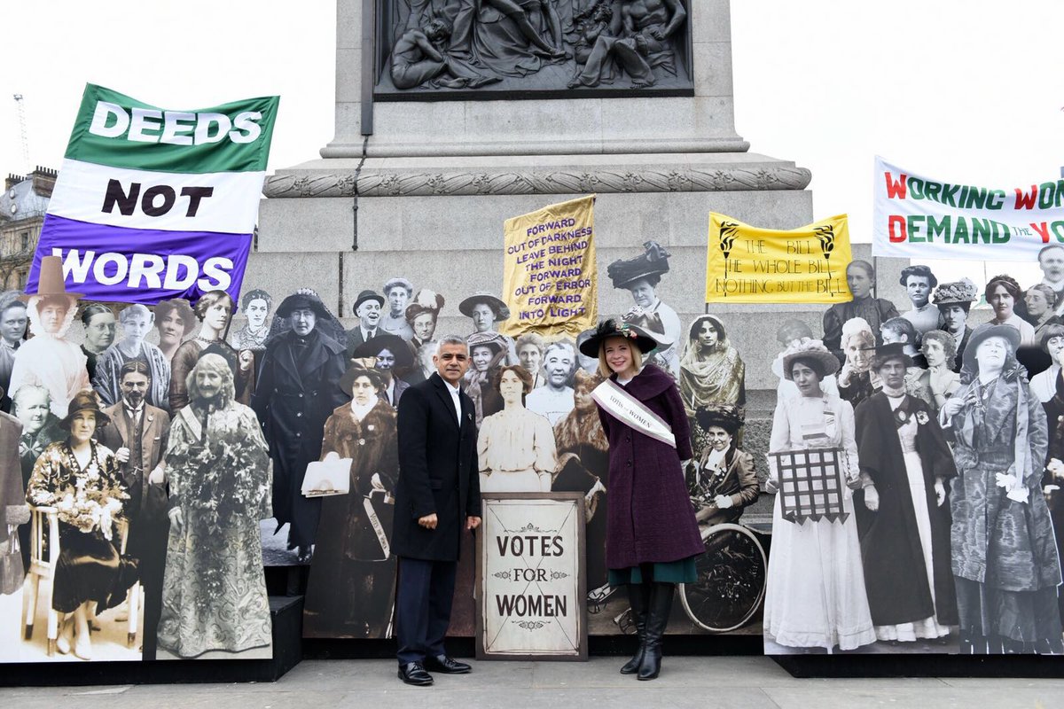 Today marks 100 years since the first british women won the right to ...